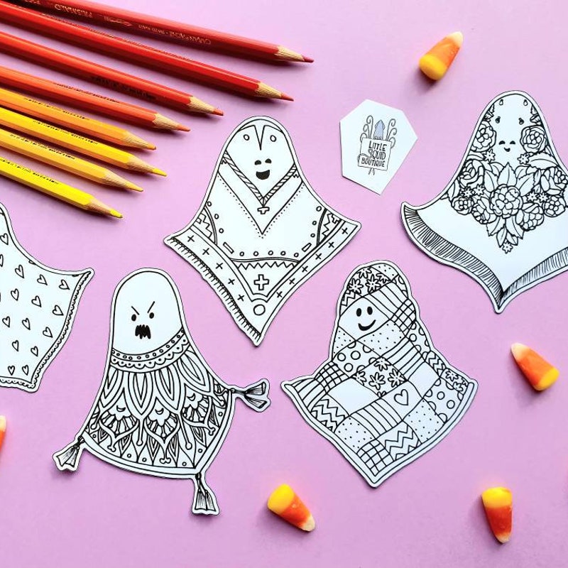 Halloween Craft Printable - Etsy