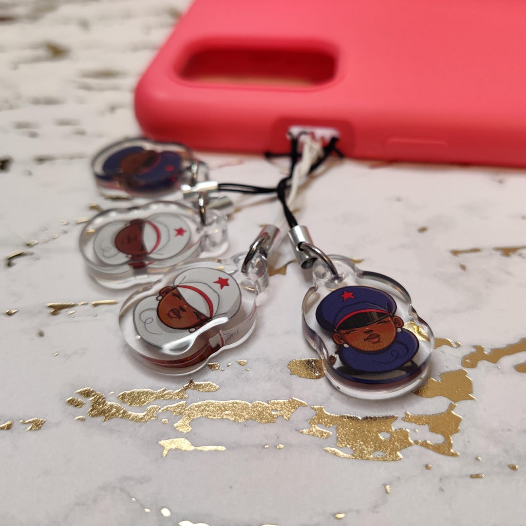 NEW* MGT Vanguard Phone Charms (in Blue and White) - Etsy