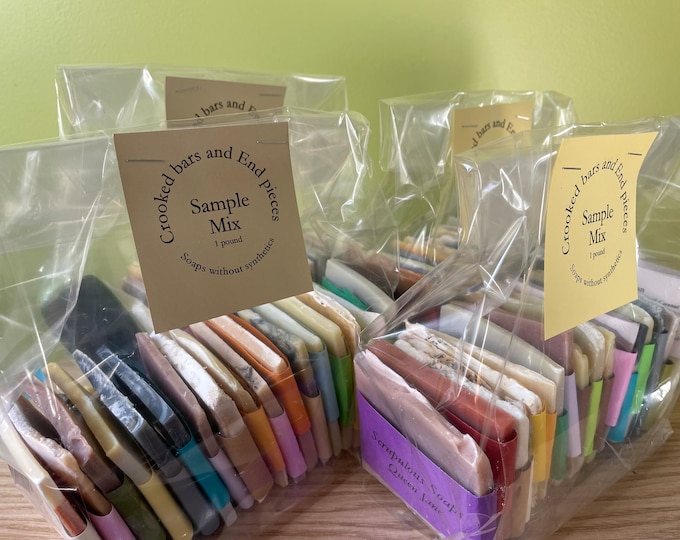 Sample Soap Mix Crooked Bars and End Pieces - Etsy