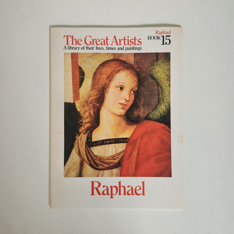 Artist Raphael Coffee Table Art Book the Great Artists - Etsy