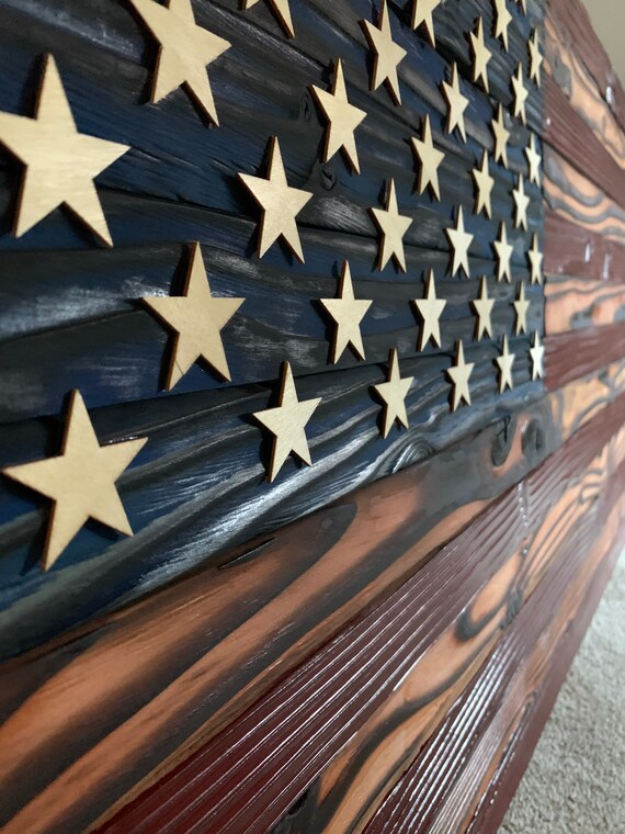 Distressed American Flag | Etsy