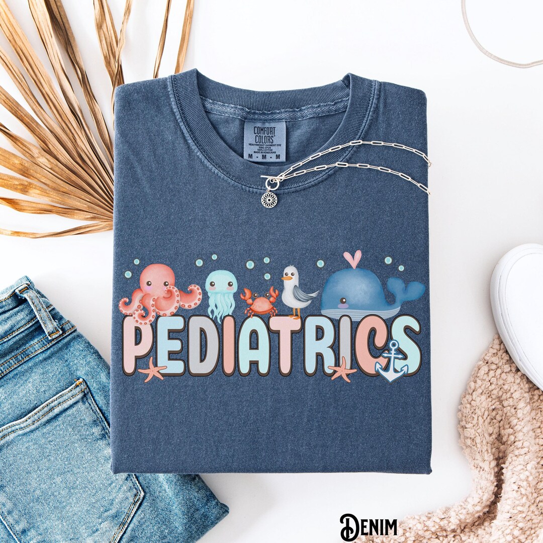 Pediatrics Shirt, Comfort Colors®, PEDS Nurse Tee, Pediatrics RN Tshirt ...