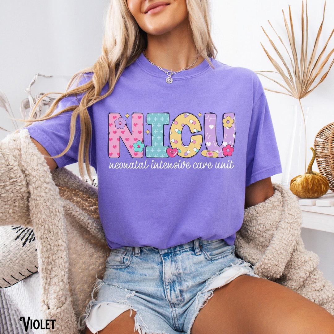 NICU Shirt, Comfort Colors®, Neonatal Intensive Care Unit, Doctor ...