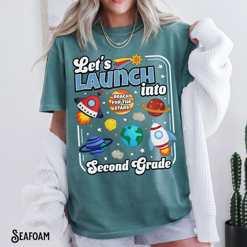 Third Grade Teacher Shirt, Back to School T-shirt, Comfort Colors, 3rd ...
