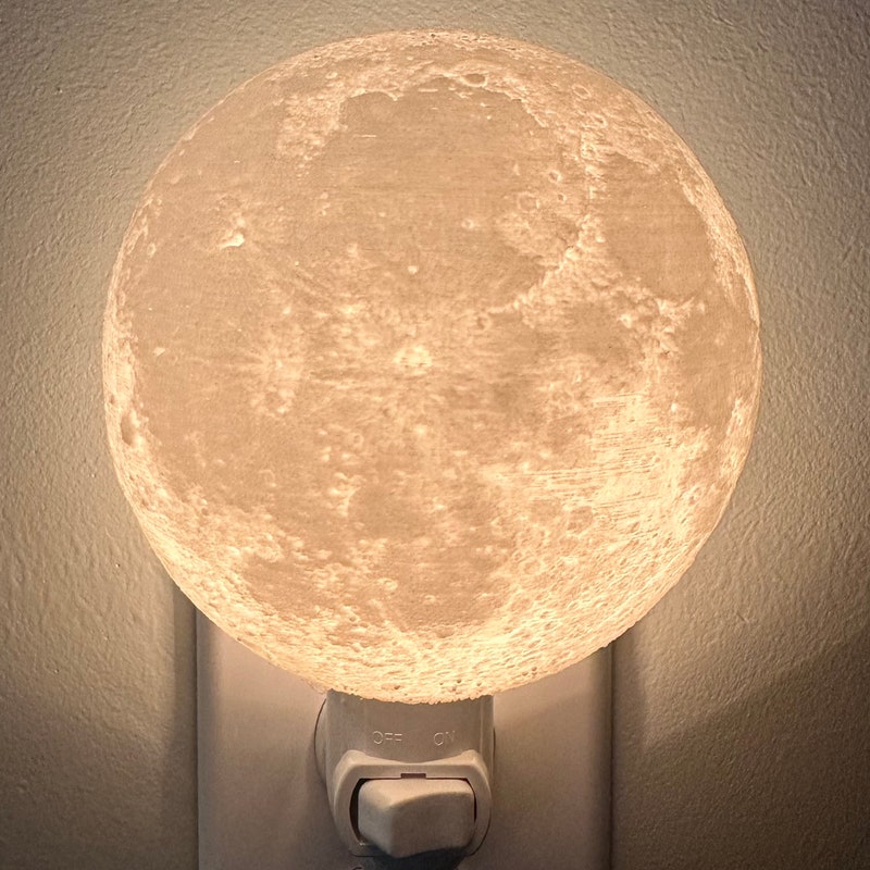 Moon Nightlight - Etsy