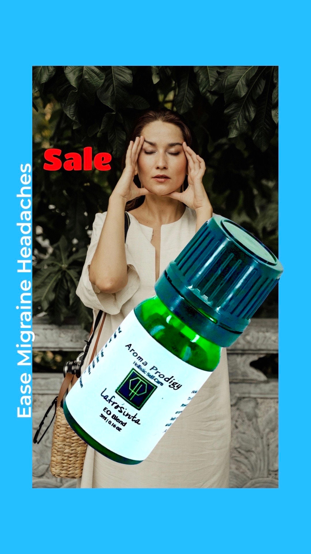 Migraine Headache Aromatherapy Essential Oil Blend for Head Lavender ...