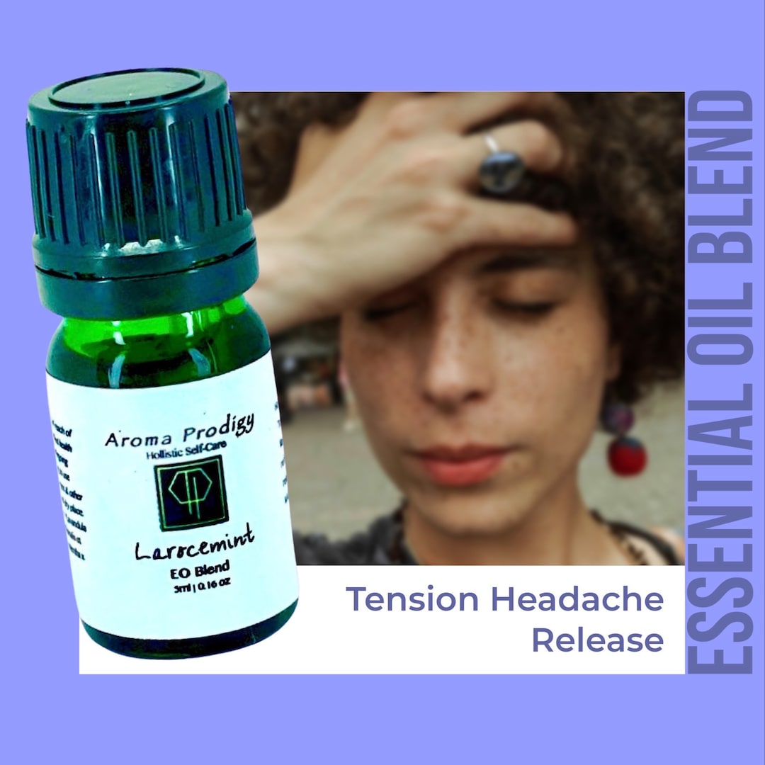 Aroma Prodigy Tension Headaches Natural Relief Essential Oil Blend for ...