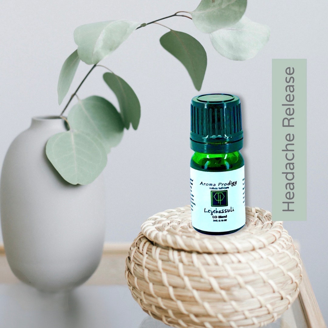 Cluster Headache Essential Oil Blend W/ Lemongrass Scent 5ml Vial ...