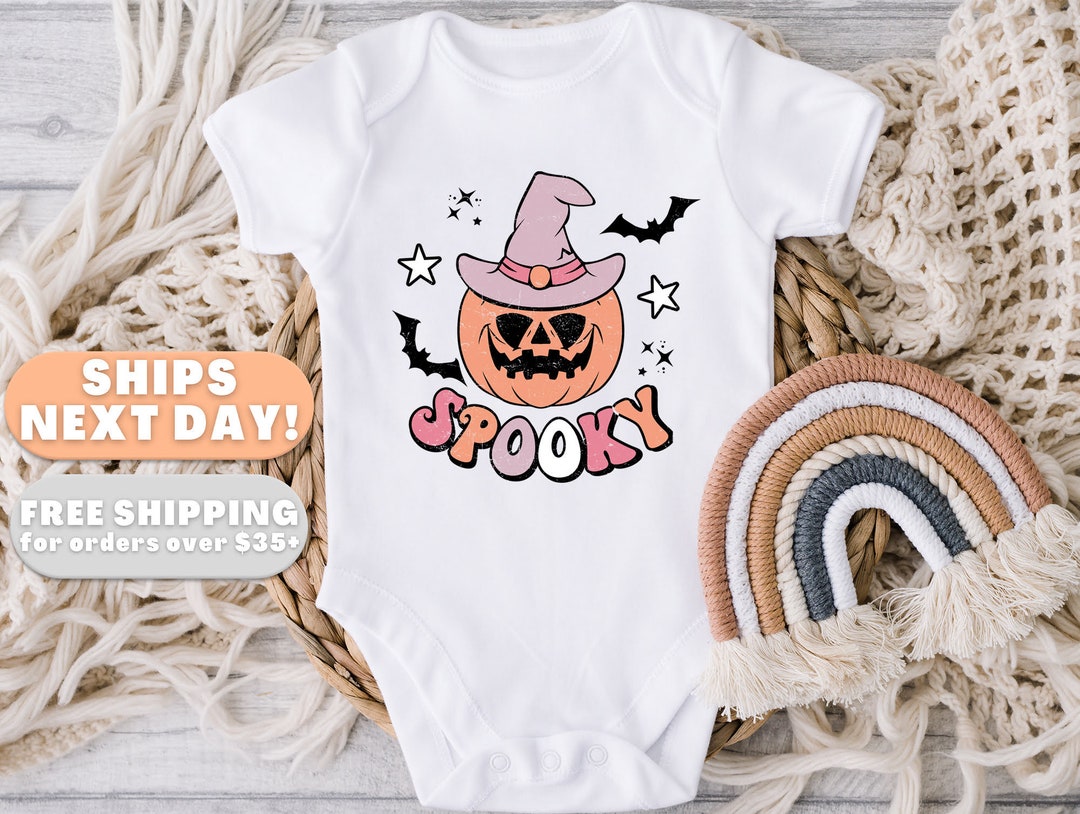 Spooky Season Onesie® Halloween Baby Onesie® Spooky Baby - Etsy