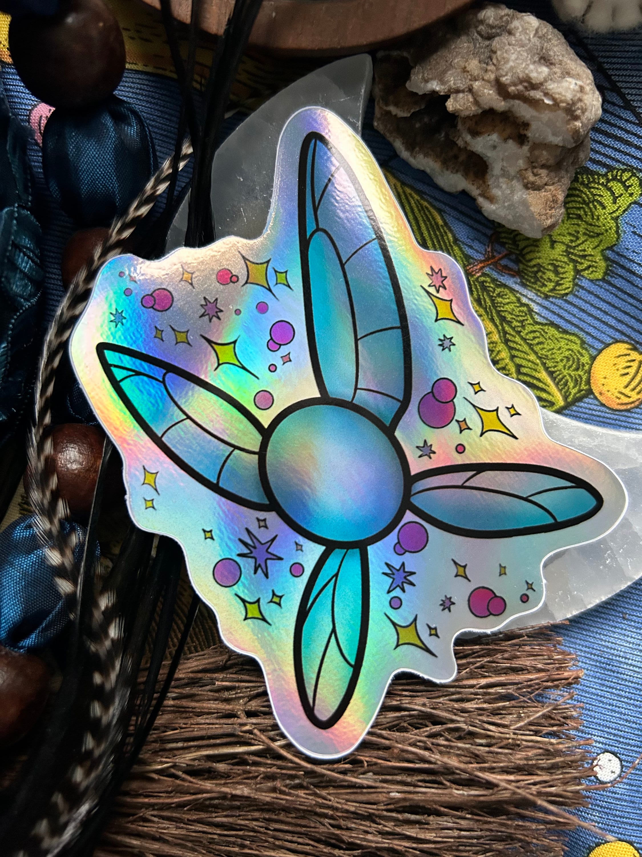 Navi (legend of Zelda Inspired || 3in Holographic Water-resistant Vinyl ...
