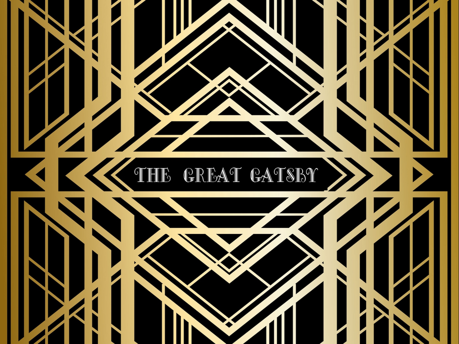 Great Gatsby Gold Photography Studio Wedding Black Background | Etsy