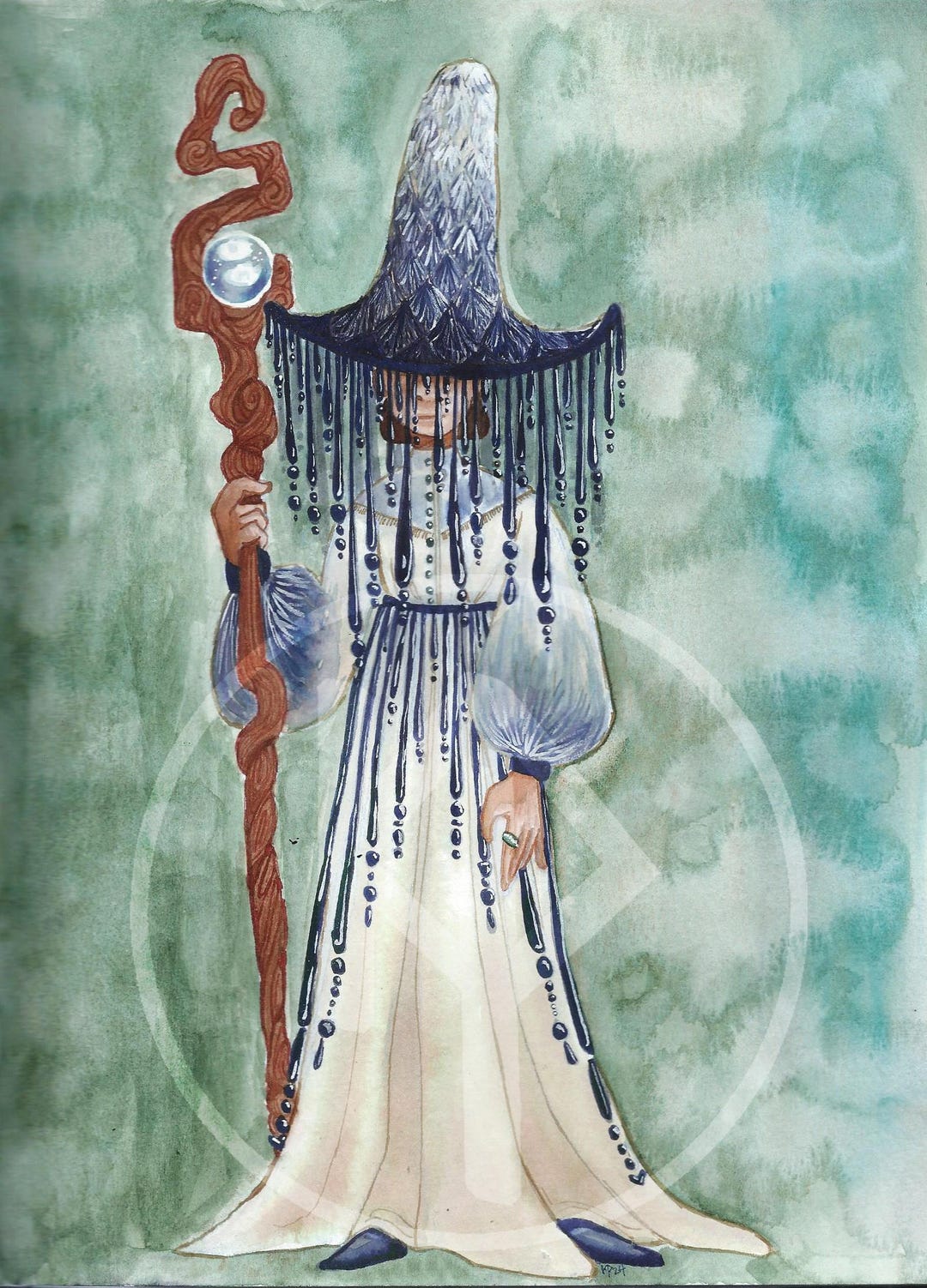 Inky Cap: Digital Print, Mushroom-inspired Art, Fungi Themed ...