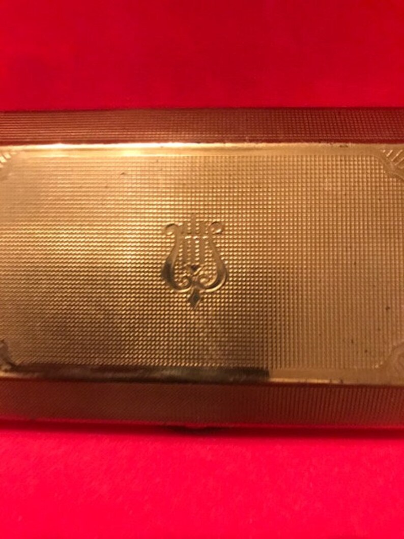 1950's Vintage Melissa Musical Powder Compact With Photo Frame - Etsy