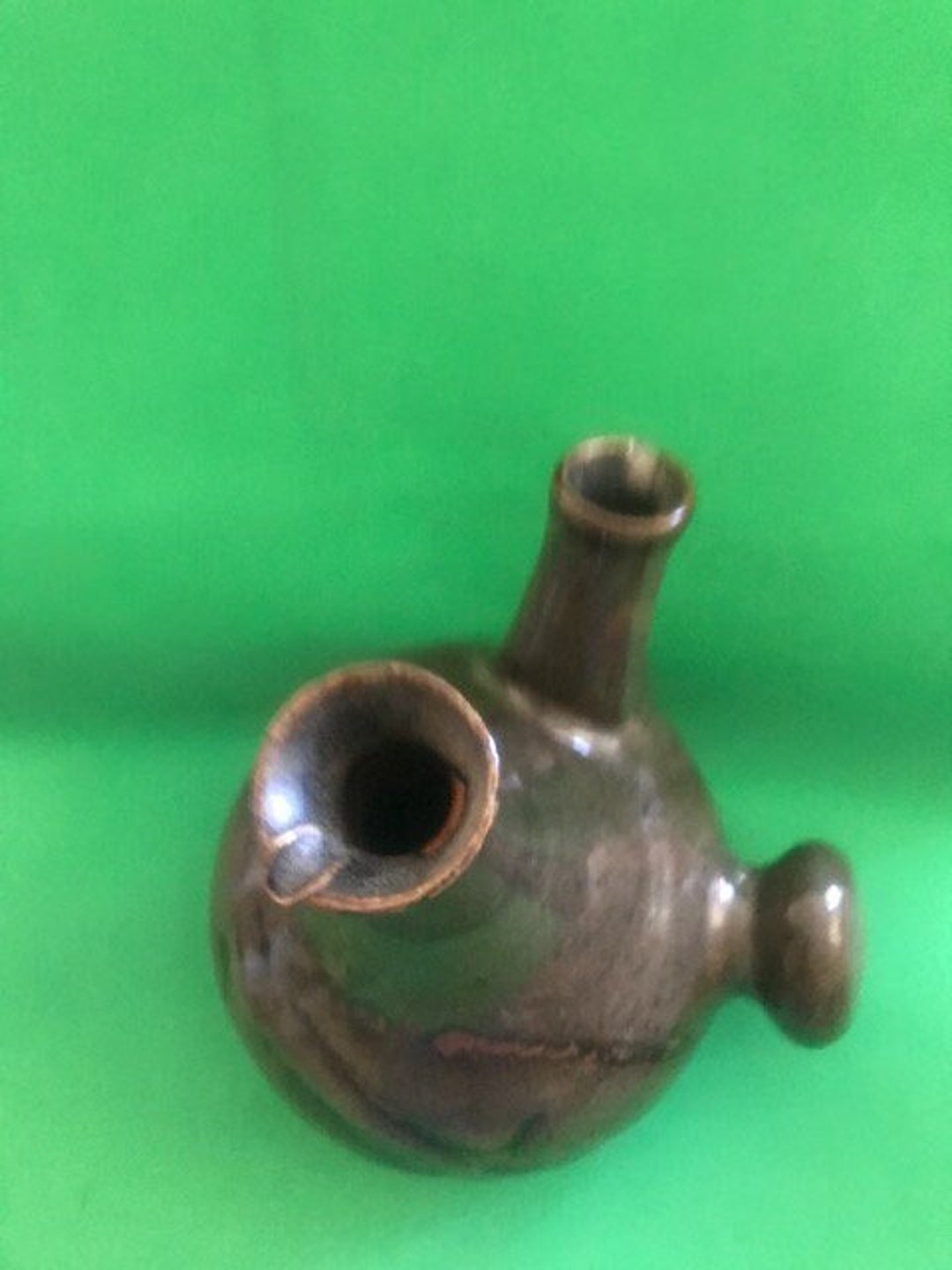 Rare Double Spout Pottery Spout - Etsy
