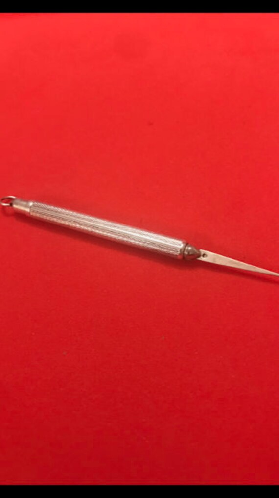 Vintage Silver Tooth Pick Can Be Worn as a Pendant. - Etsy UK