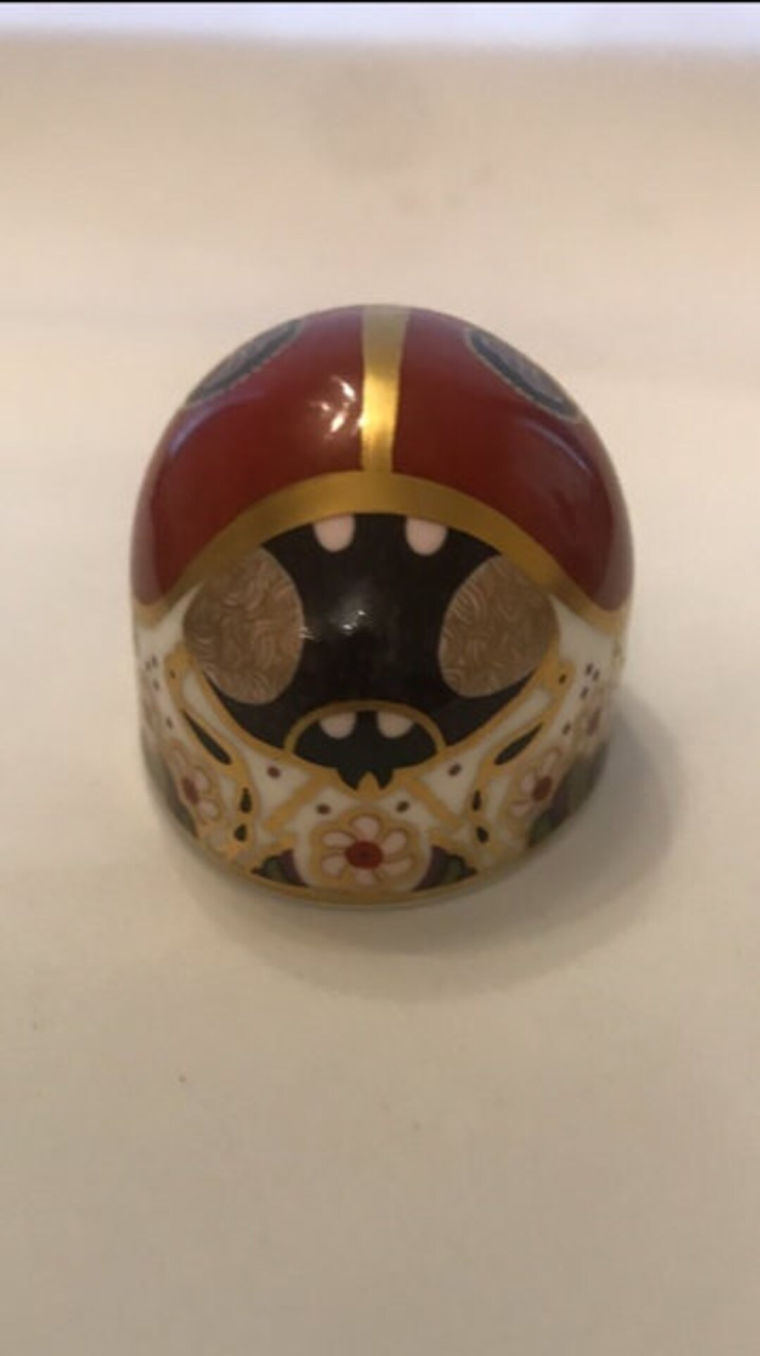Royal Crown Derby Imari Paperweight Gold Stopper Ladybird - Etsy