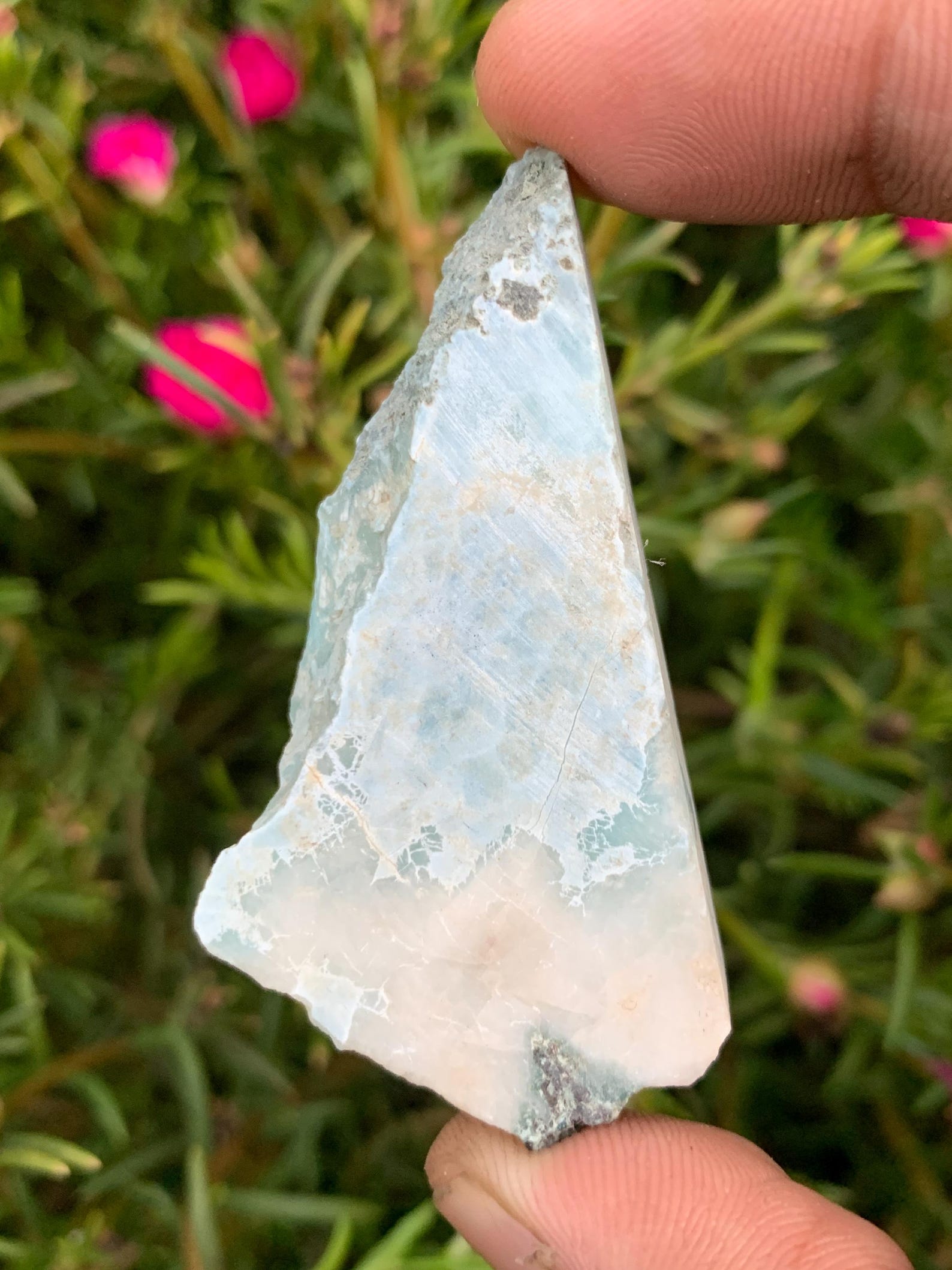 Rare Natural Raw Larimar Specimen Set, Larimar Rough Stones, Raw Blue ...