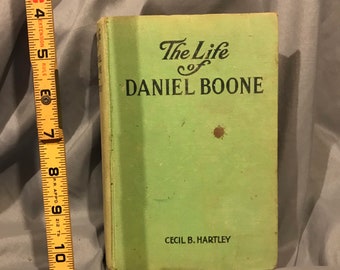 Daniel Boone Book | Etsy