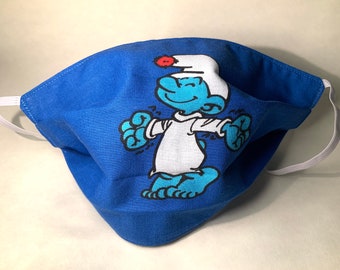 Smurf Cartoon | Etsy