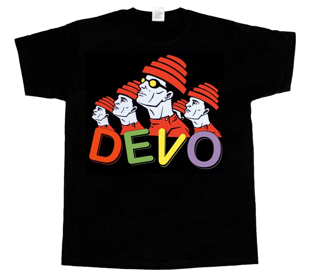 DEVO BAND Rock Band New Black Short Long Sleeve T-shirt 3xl 4xl 5xl - Etsy