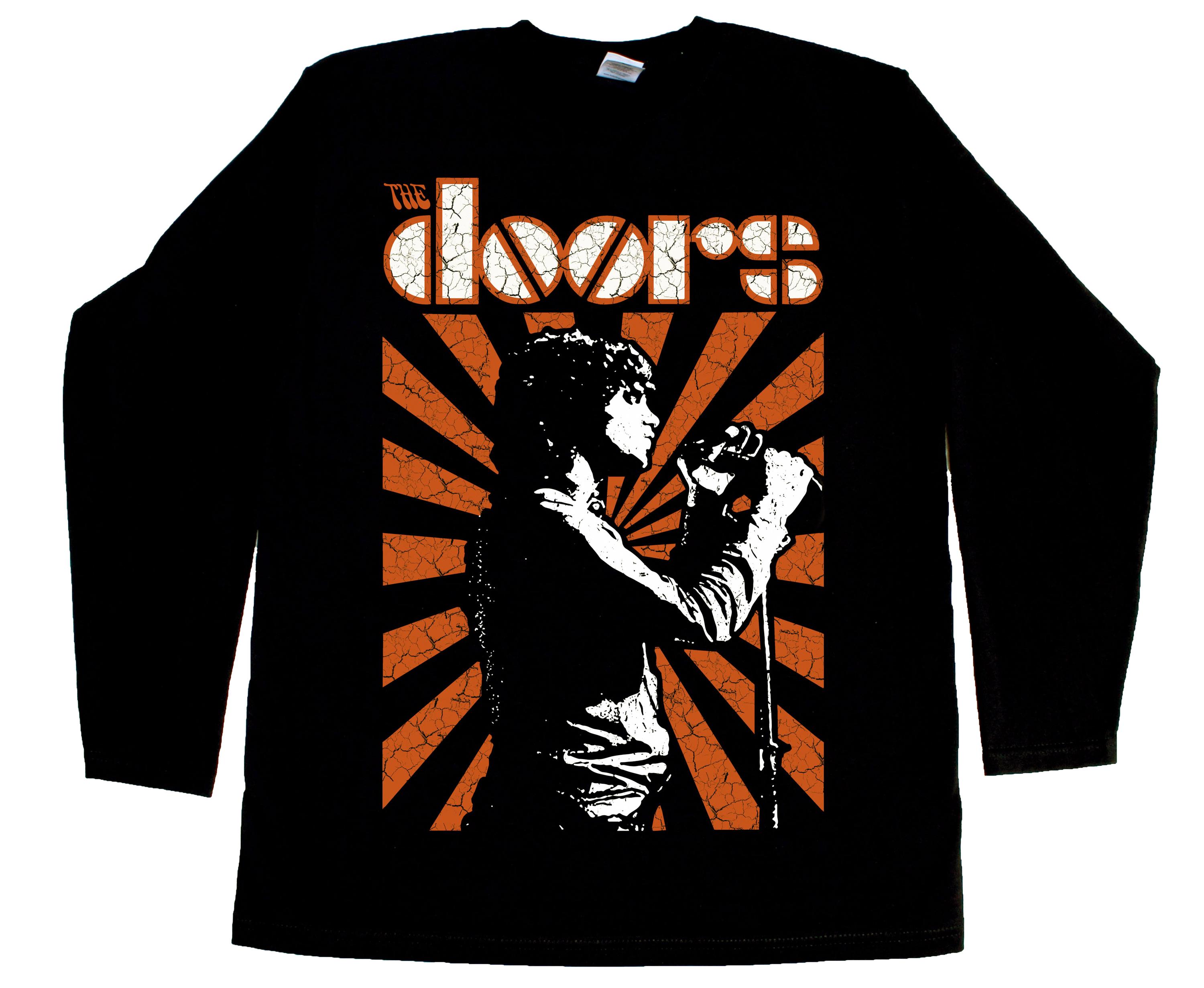 The Doors Jim Morrison James Douglas New Black Short Long Sleeve T ...