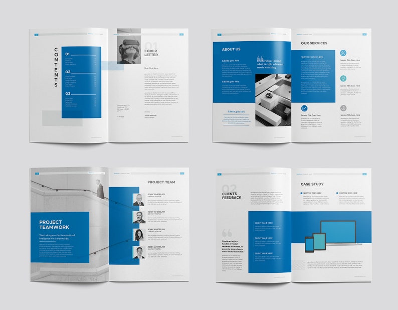 Project Proposal Template, Canva, Indesign & Word Format, 20 Custom ...