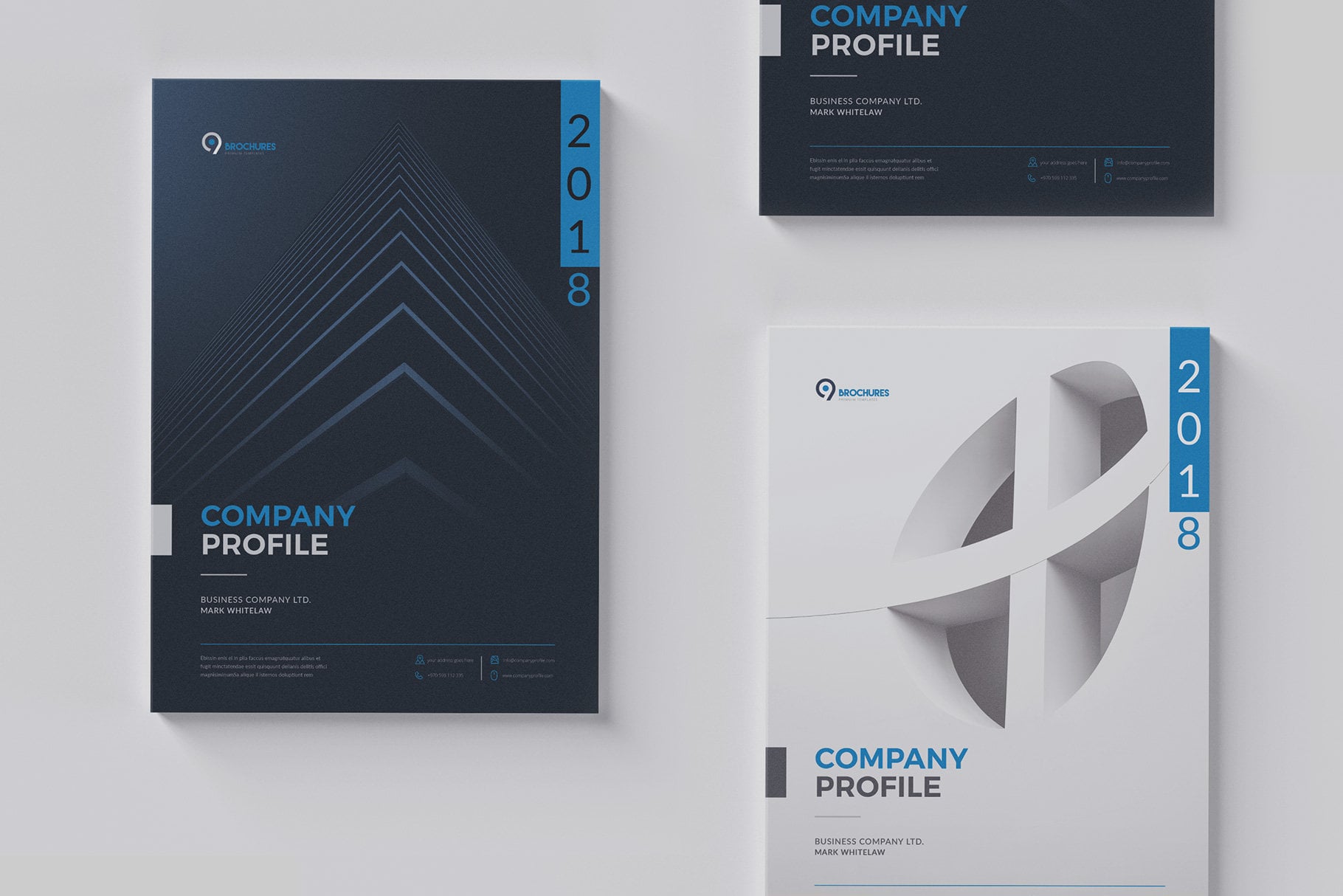 Company Profile Indesign Docx Template Business Brochure - Etsy