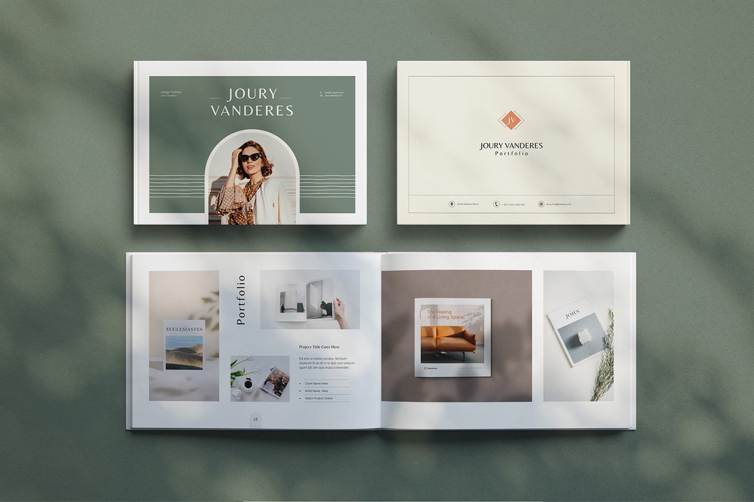 Canva Portfolio Template | Showcase Your Work | Client Portfolio ...
