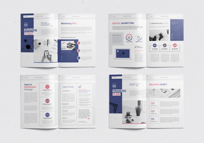 Proposal Template | Docx Proposal Template | 36 Custom Pages | Word ...