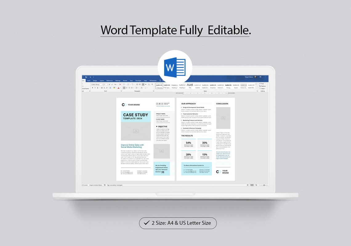 Proposal Template V2 | MS Word Template | Client Proposal Template ...