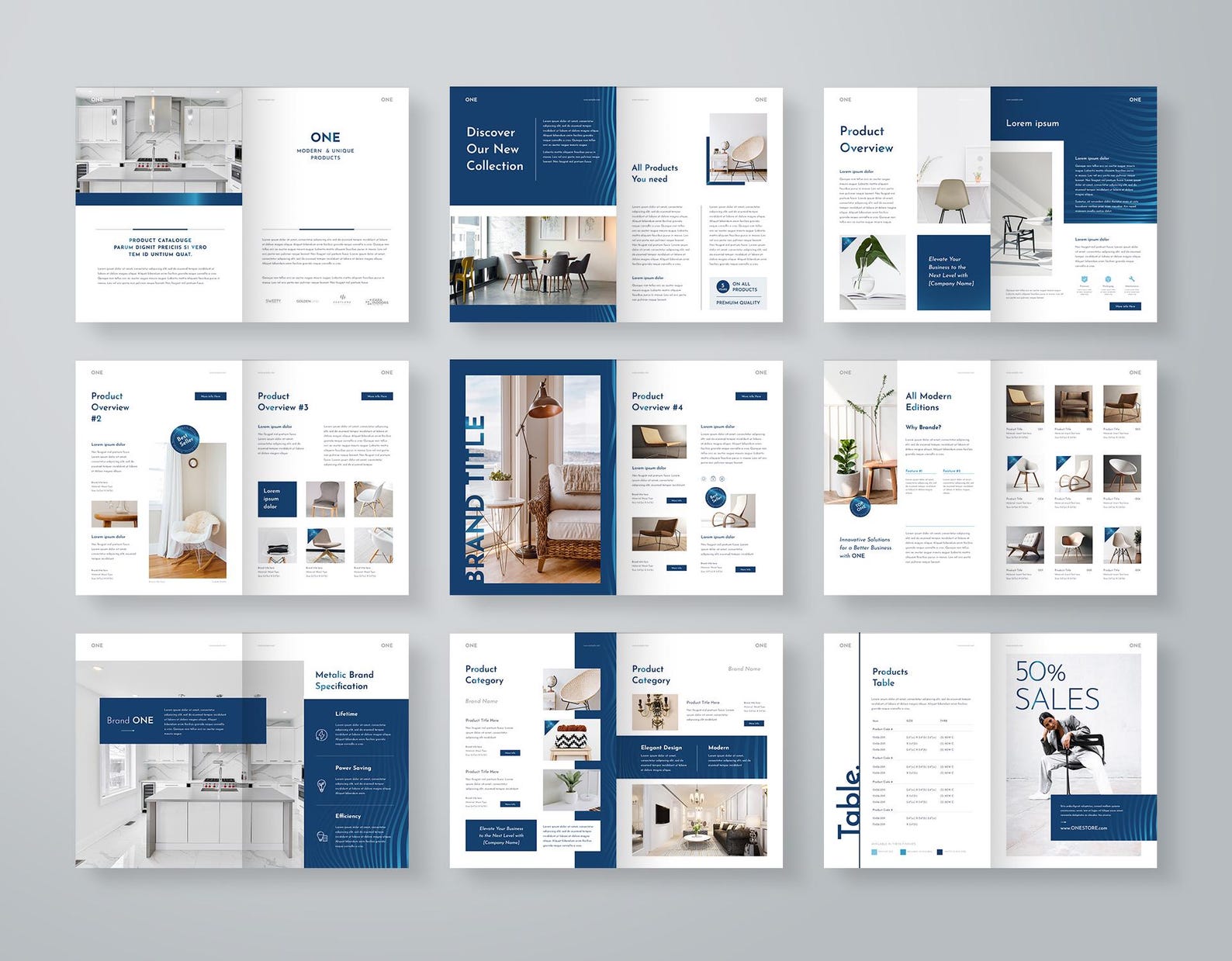 Modern Catalog Template | Easy-to-edit | WORD Format | Indesign | 20 ...