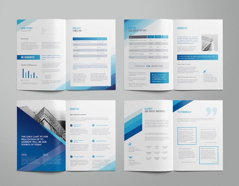 Project Proposal Template | Easy-to-edit | WORD Format | Indesign | 20 ...