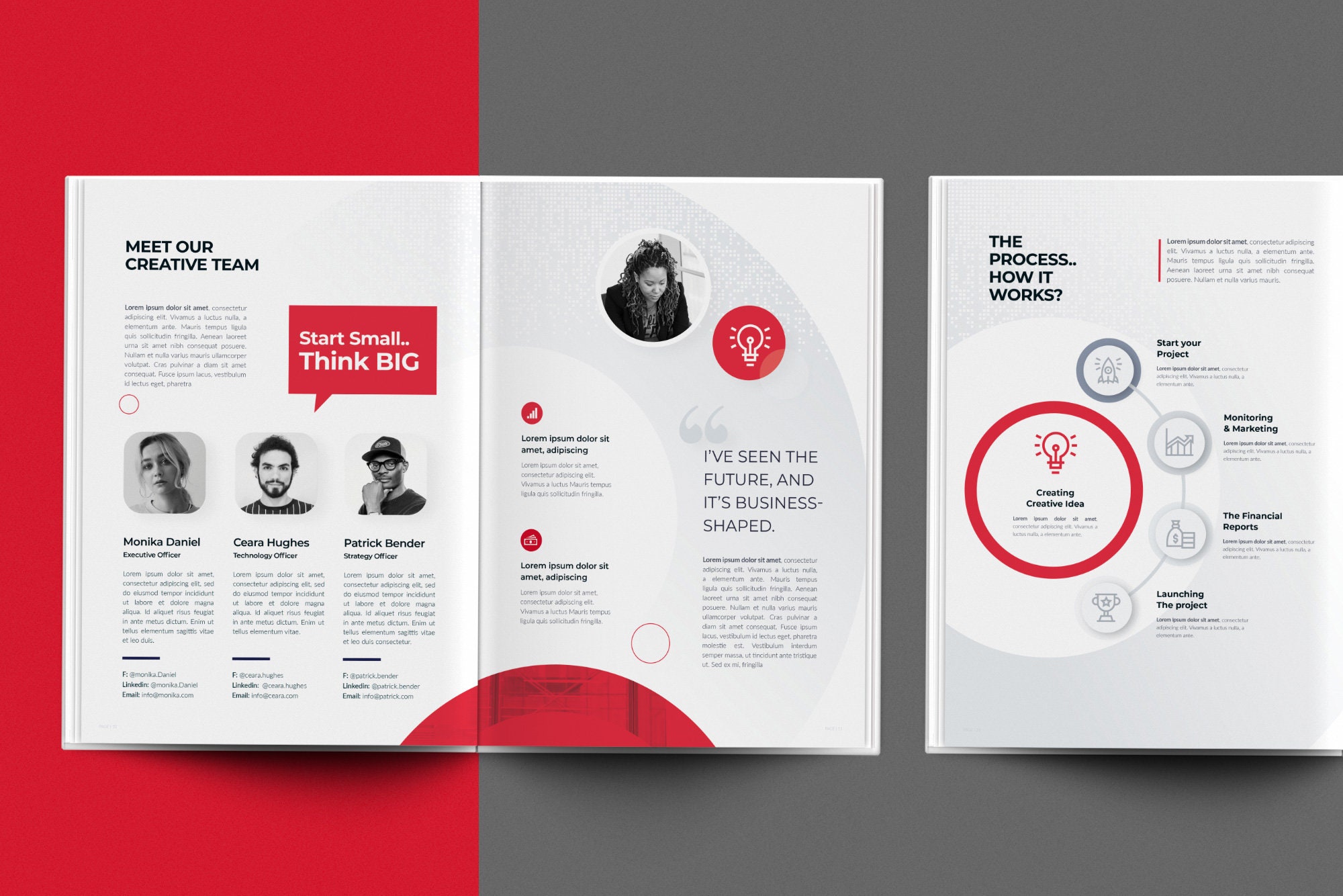 Company Profile Template, 20 Pages , A4 & US Letter Size, Indesign ...