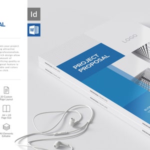 Project Proposal Template, Canva, Indesign & Word Format, 20 Custom ...