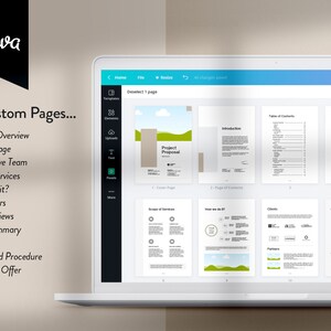Project Proposal Template | Canva Template | Client Proposal Template ...
