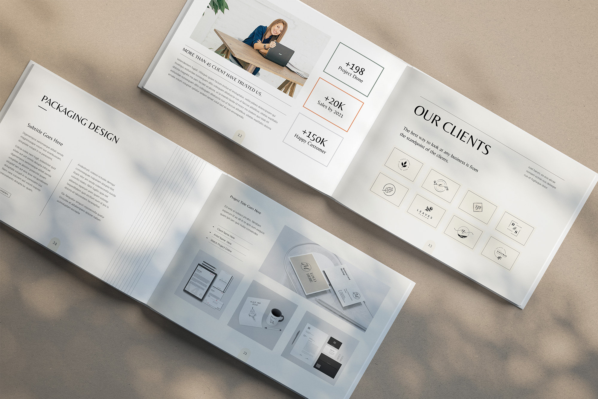 Canva Portfolio Template | Showcase Your Work | Client Portfolio ...