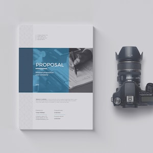 Proposal Template, Word Proposal Template, 18 Custom Pages, Indesign ...