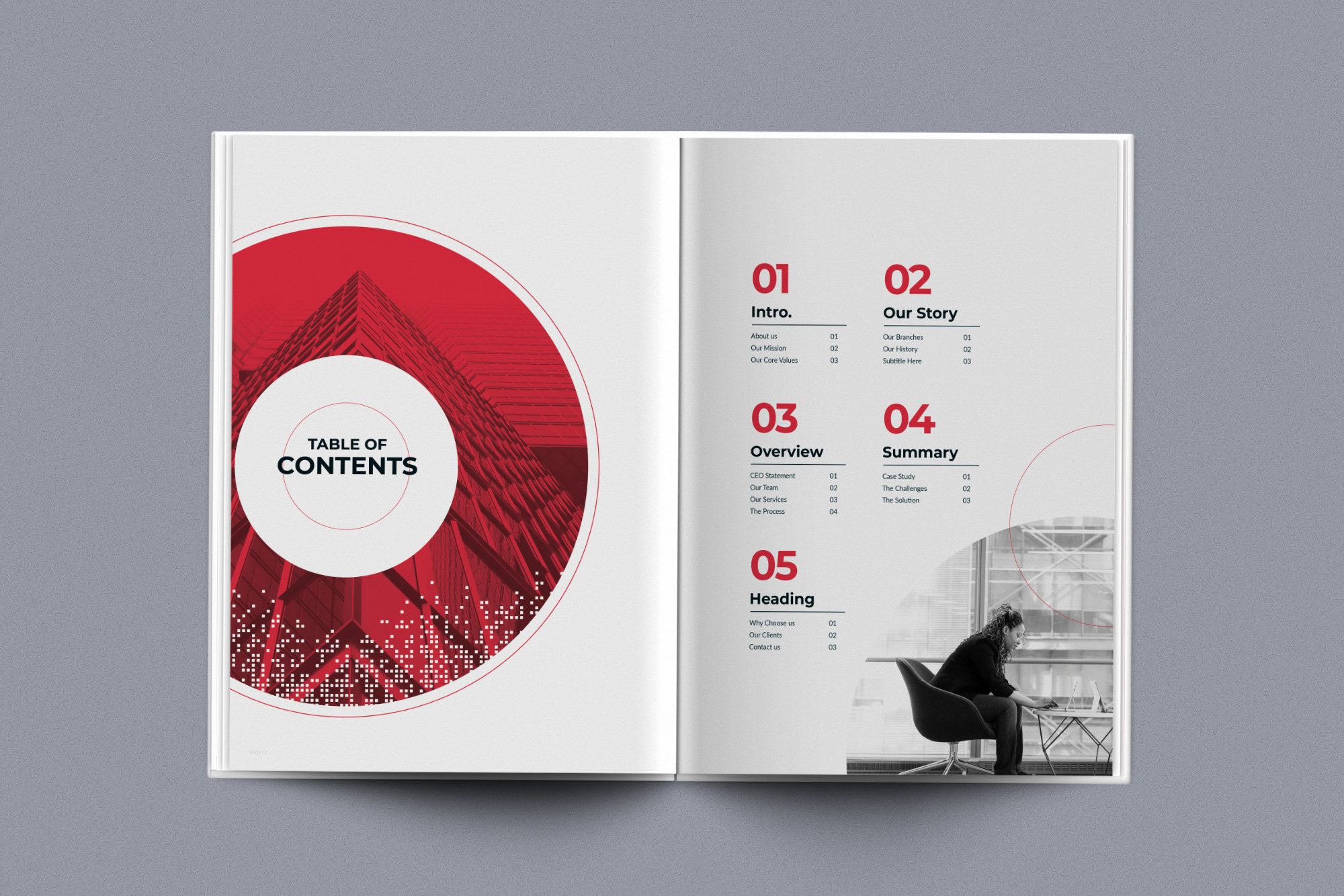 Company Profile Template, 20 Pages , A4 & US Letter Size, Indesign ...