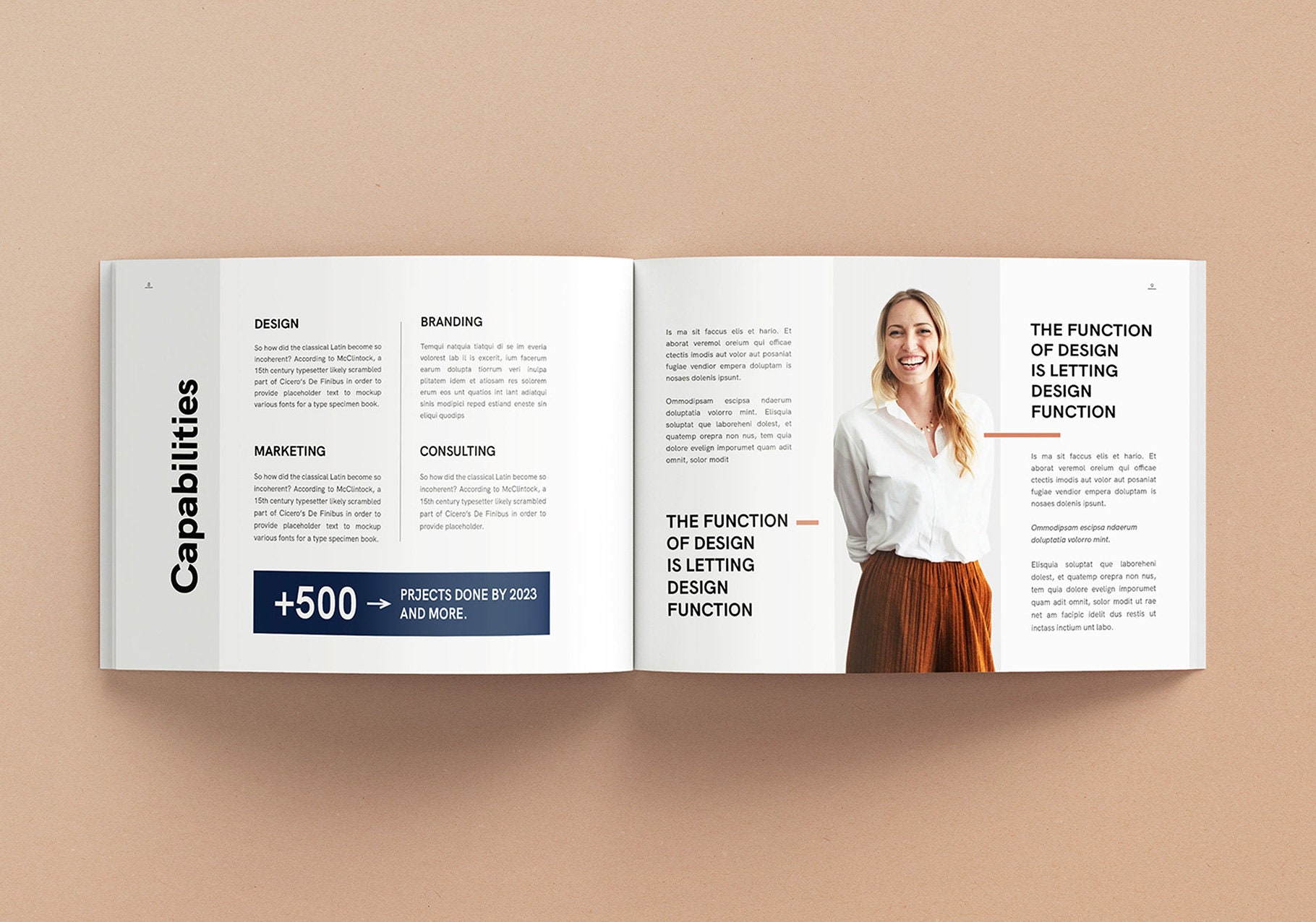 Portfolio Template | Showcase | Client Portfolio Template | Word ...