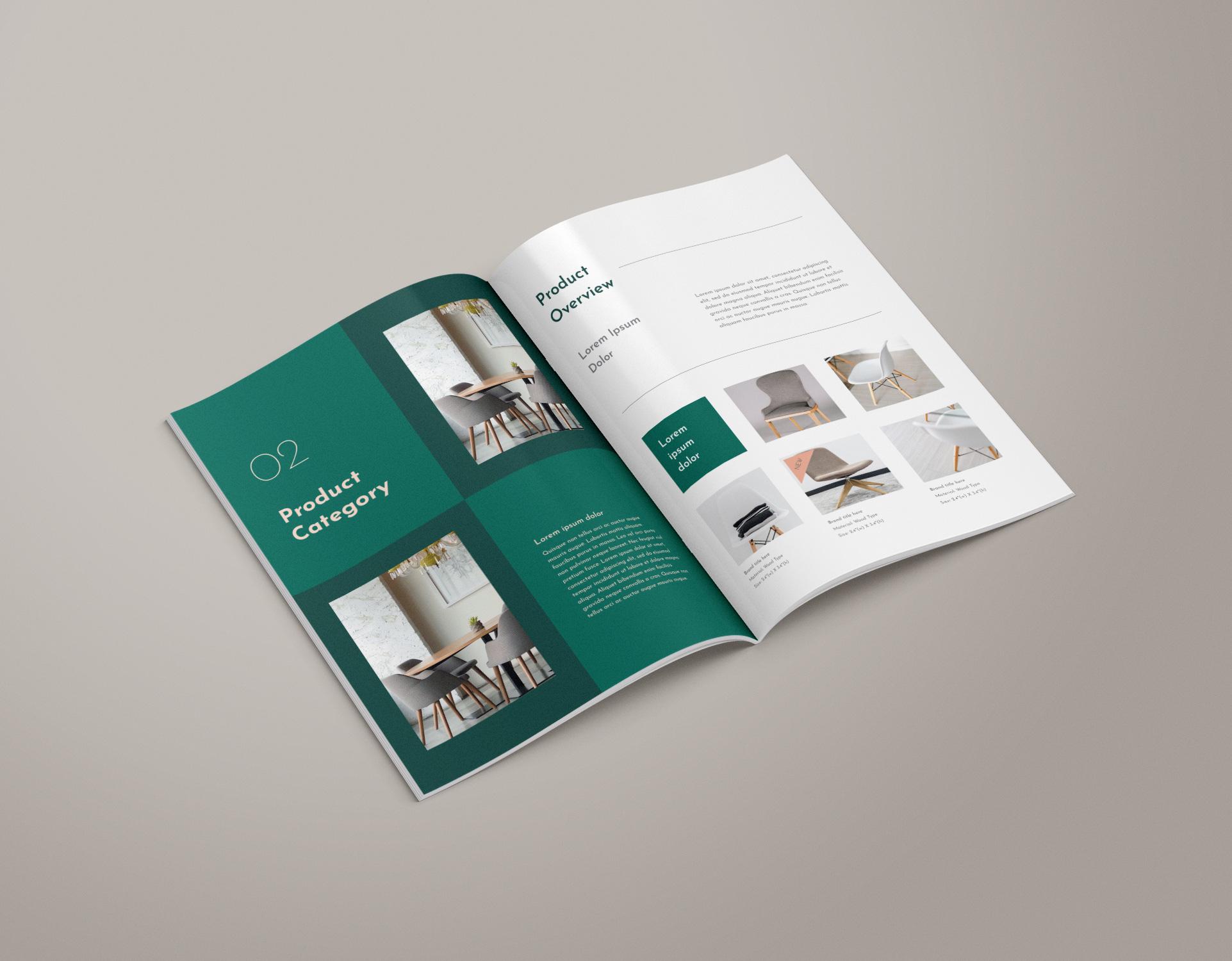 Elegant Catalog Template | Easy-to-edit | WORD Format | Indesign | 16 ...
