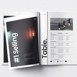 Multipurpose Catalog Template | 16 Custom Pages | A4 & US Letter Page ...
