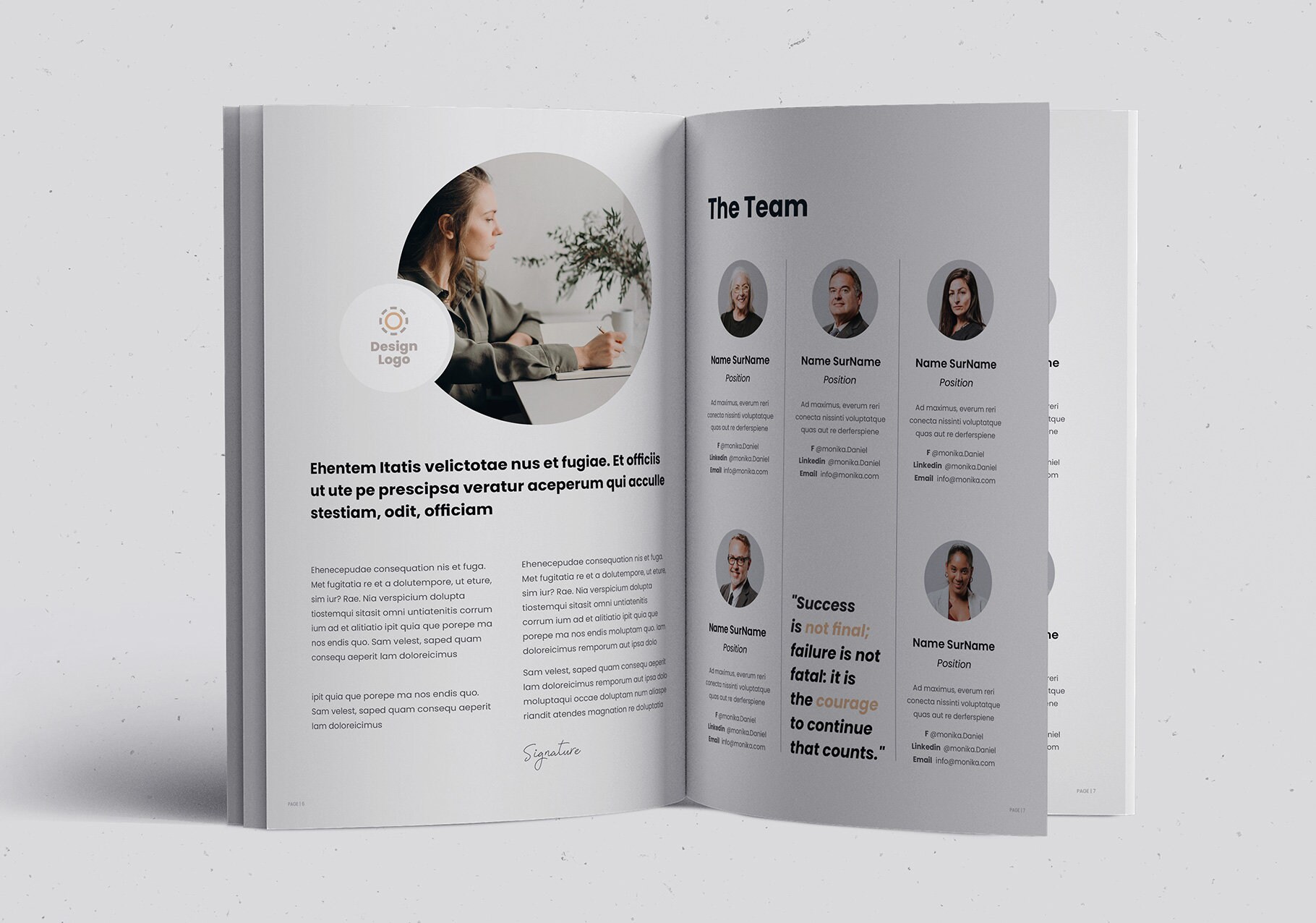 Proposal Template 16 Custom Pages A4 & US Letter Size Indesign Docx ...