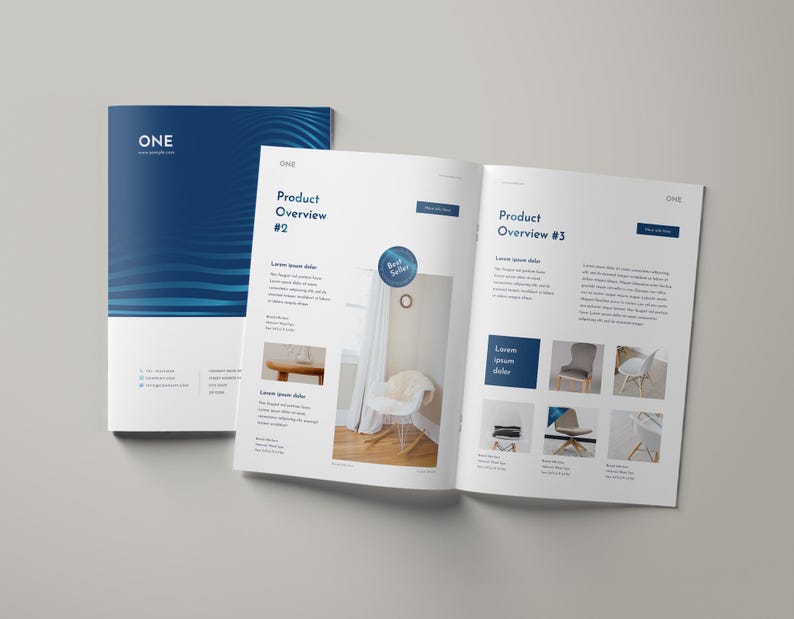 Modern Catalog Template | Easy-to-edit | WORD Format | Indesign | 20 ...