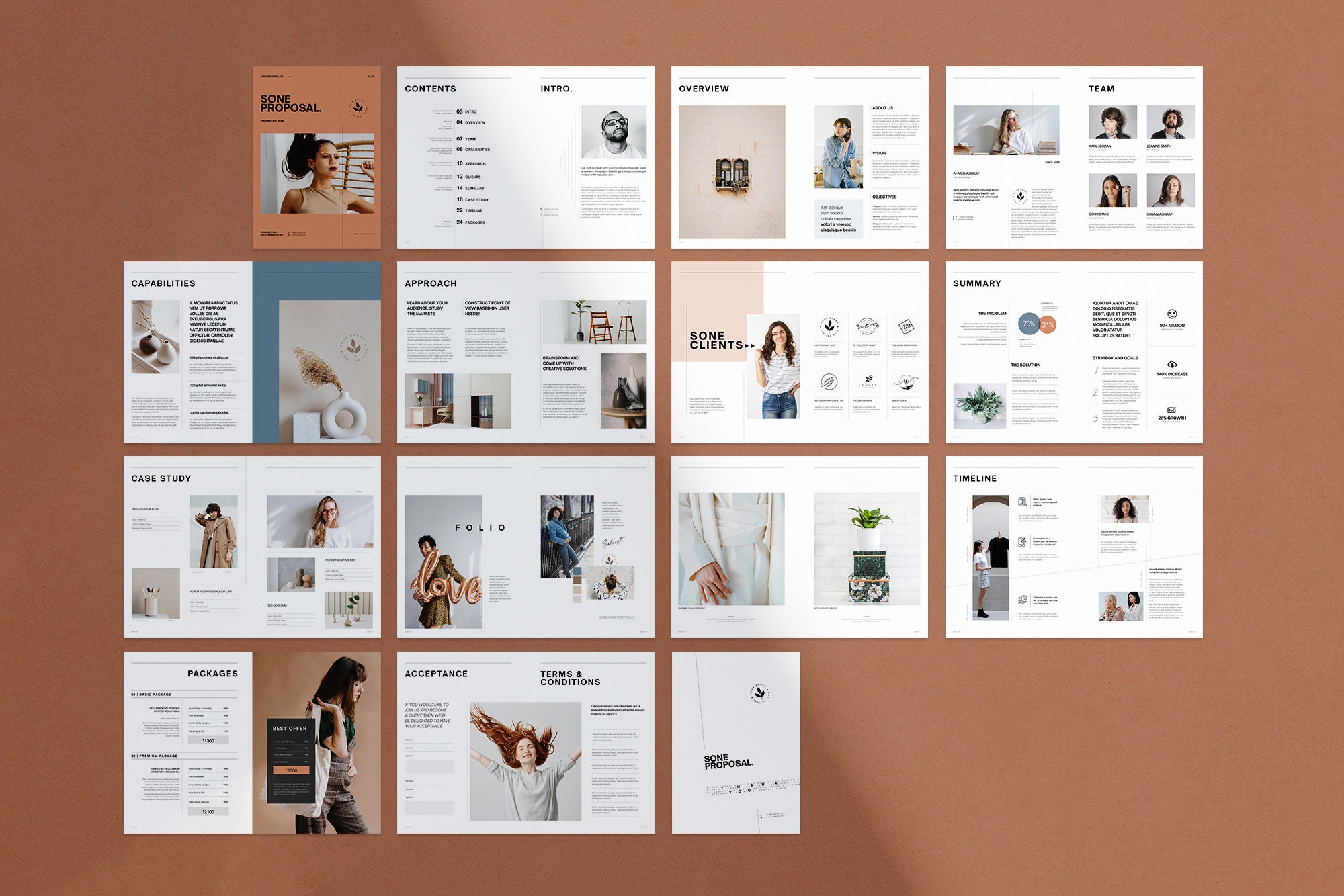 Canva Proposal Template Stylist Proposal Template Client Proposal Brand ...