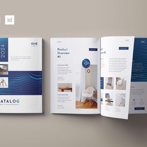 Modern Catalog Template | Easy-to-edit | WORD Format | Indesign | 20 ...