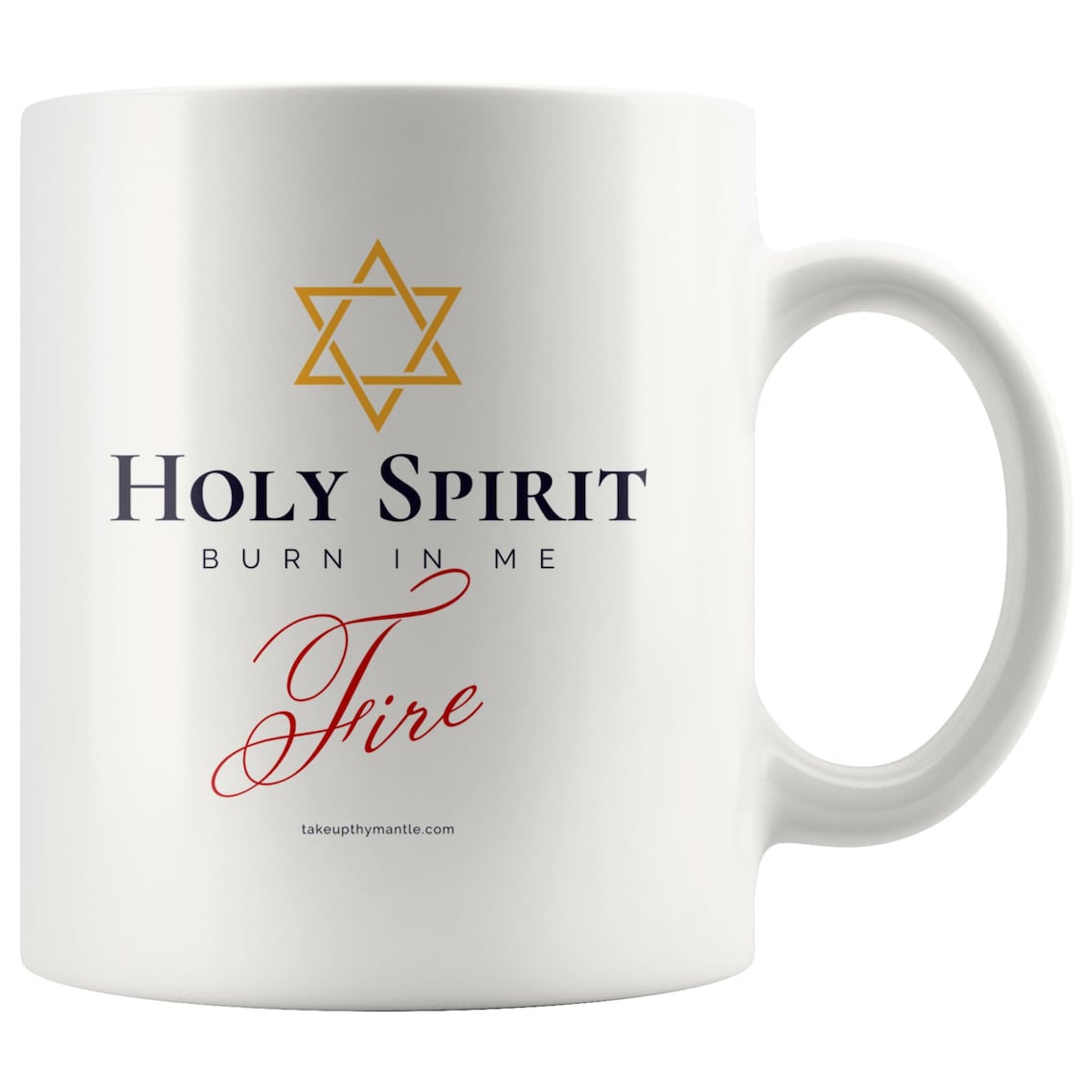 Holy Spirit Fire Yeshua Coffee Mug, Evangelism Mug, Christian Gifts, 2 ...