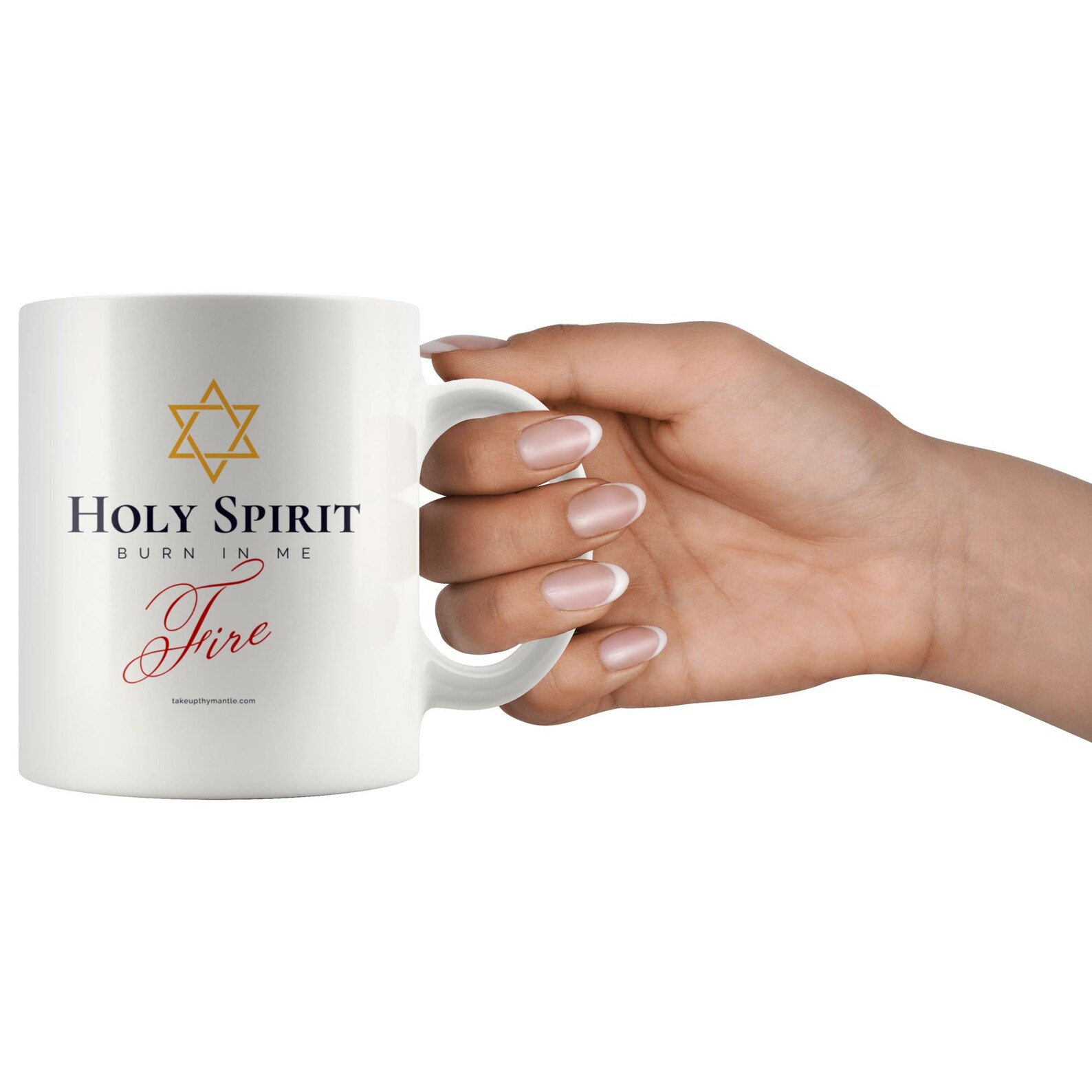 Holy Spirit Fire Yeshua Coffee Mug, Evangelism Mug, Christian Gifts, 2 ...