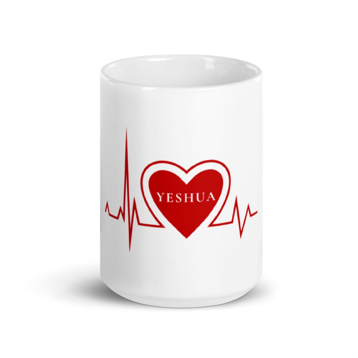 I Love Yeshua Coffee Mug Jesus Latte Cups Religious Kitchen - Etsy