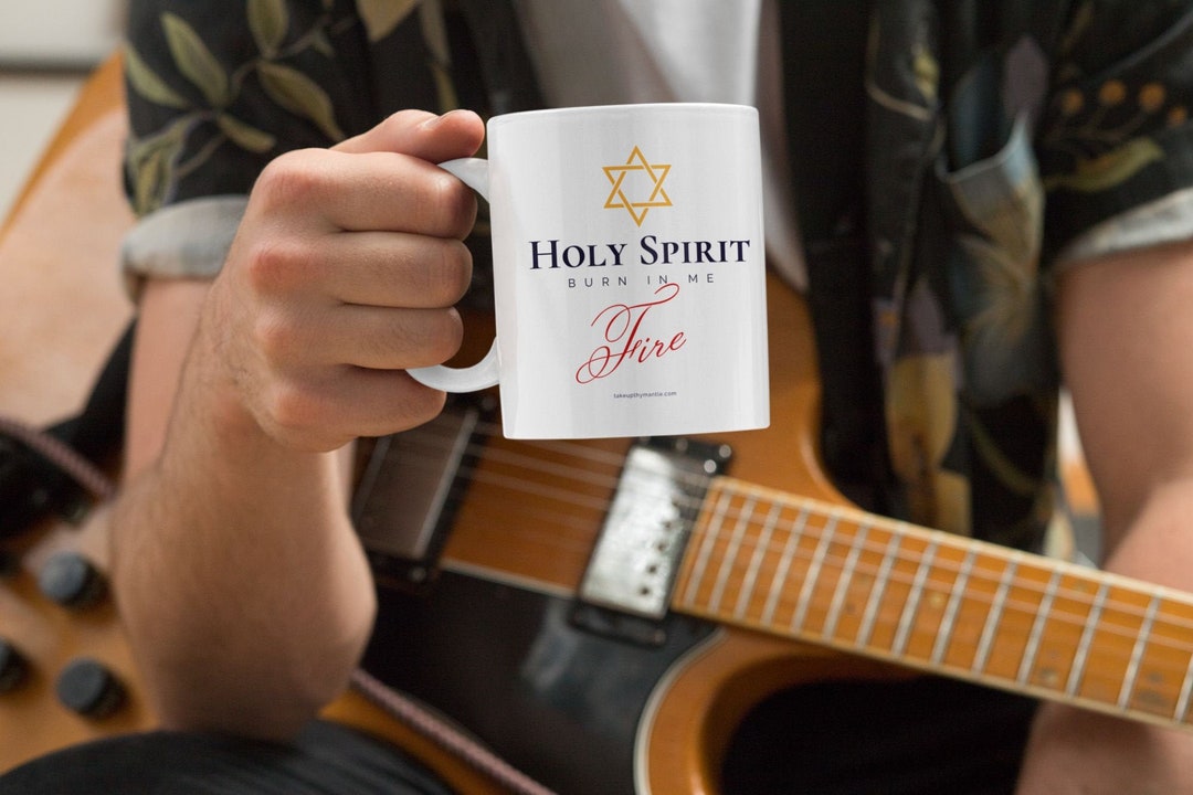 Holy Spirit FIRE Coffee Mug, 100% Profit Donated, Revival, Evangelism ...