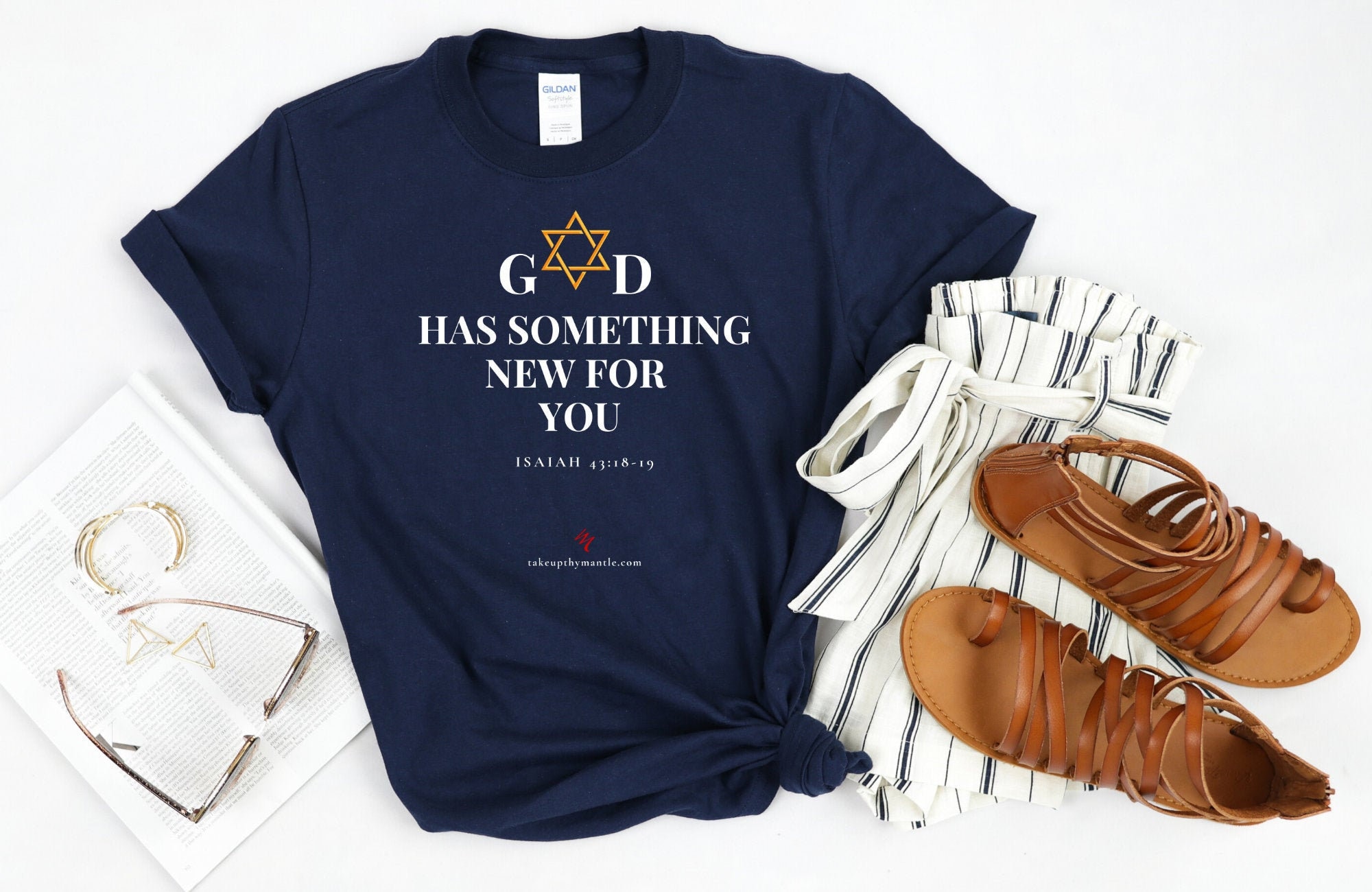 Christian Messianic T Shirt God Has Something New For | Etsy